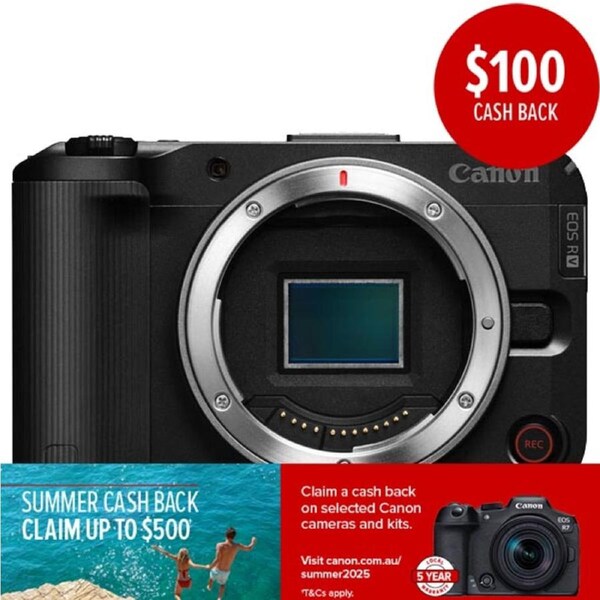 Canon EOS R50 V (BODY) Mirrorless Camera | Woolworths