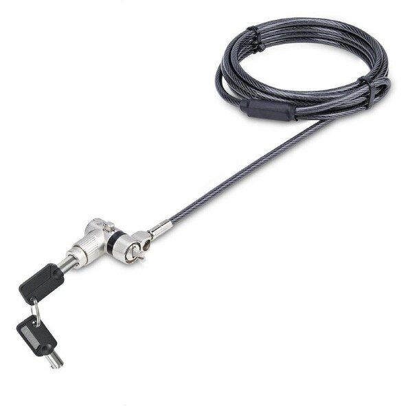 StarTech.com 25-Pack Universal Laptop Lock 6.6ft, Keyed Alike Locking ...