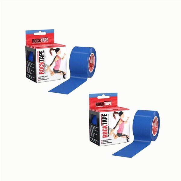 2PK Rocktape Standard Training Muscle Secure Adhesive Kinesiology Tape ...