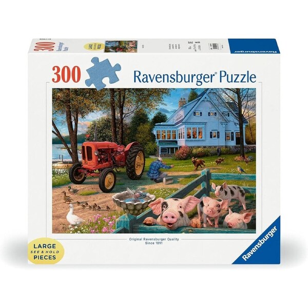 Ravensburger Puzzle 300pc Large Format - Country Life | Woolworths