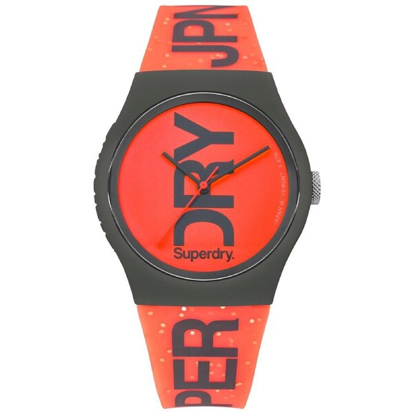 Superdry Urban Quartz Orange Watch | Woolworths