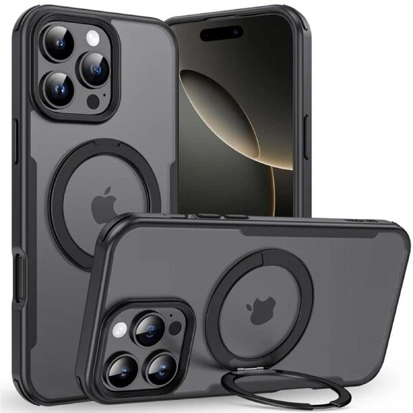 Tough On 360° Rotate Stand Phone Case With MagSafe for iPhone 16 Pro ...