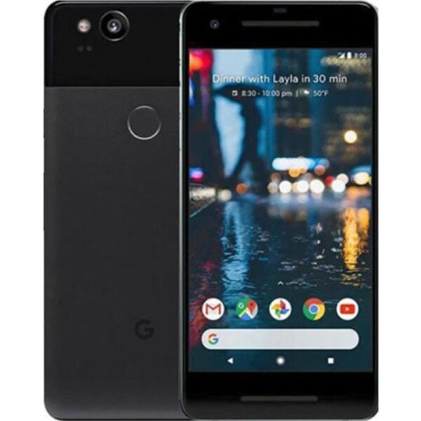 Google Pixel 2 - 64GB - Just Black - Refurbished (Excellent Condition ...