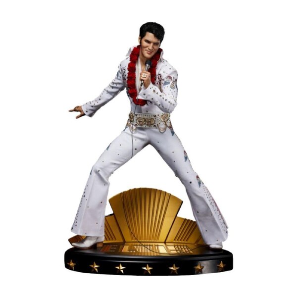 Elvis Presley Elvis Aaron Presley 14 Scale Statue Action Figure Display ...