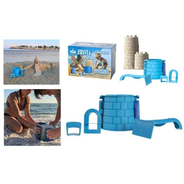 Create A Castle Sandcastle Building Kit Kids Beach Toy Set for Easy ...