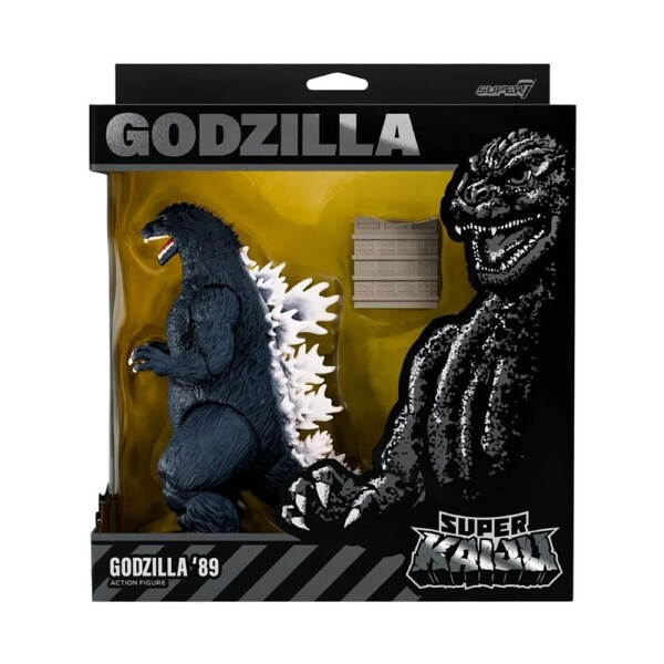 Godzilla 1989 Super Kaiju Wave 01 Action Figure Display Statue 5.5in ...