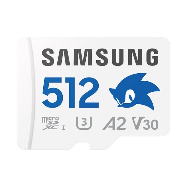 Samsung PRO Plus Sonic the Hedgehog™ microSD Card (512GB) | Woolworths