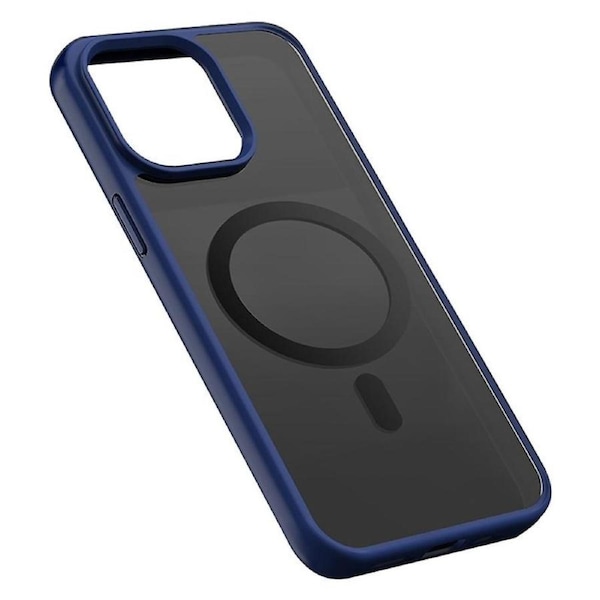 For iPhone 15 Anti-drop Acrylic Case Rubberized Skin-touch Phone Cover ...