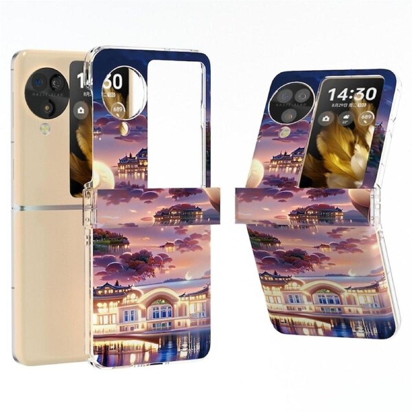 For Oppo Find N3 Flip 5G Folding Phone Case Hinge Protection Pattern ...