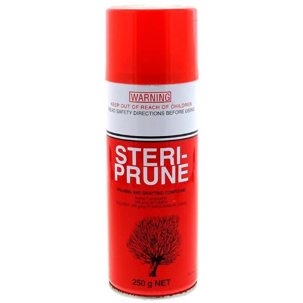Steri Prune Pruning & Grafting 250g Spray Bitumen Plant Tree Limb Seal ...