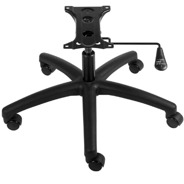 Heavy-Duty Swivel Chair Base Replacement with 360° Casters and ...