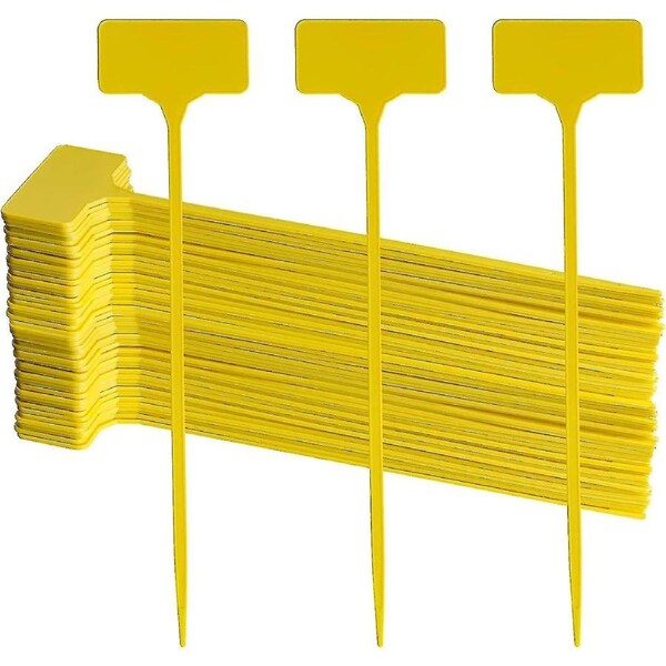 50 Pack Outdoor Tall Plant Labels, Large Waterproof Plastic Plant T ...
