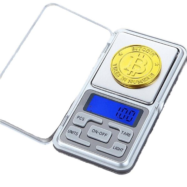 Digital Pocket Scales Jewellery Electronic Milligram Micro MG - 500g 500g 0.01g Pocket Digital ...