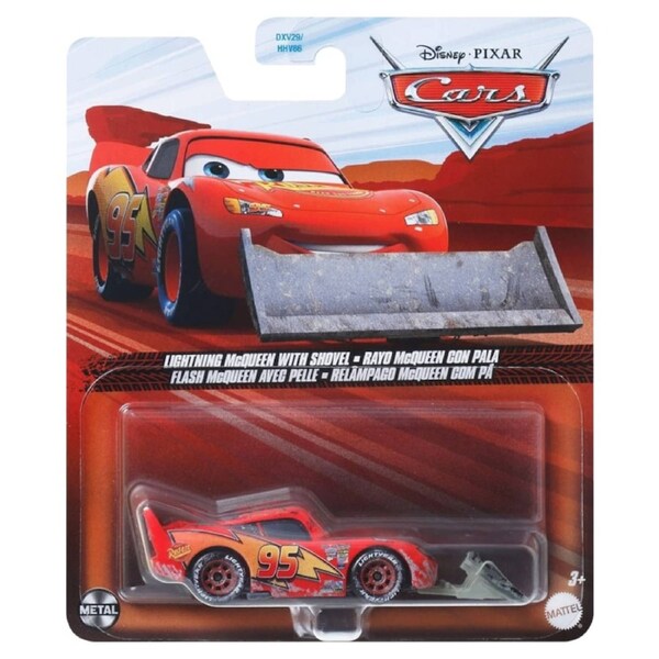 Disney Pixar Cars Lightning McQueen with Shovel Diecast Car | Woolworths