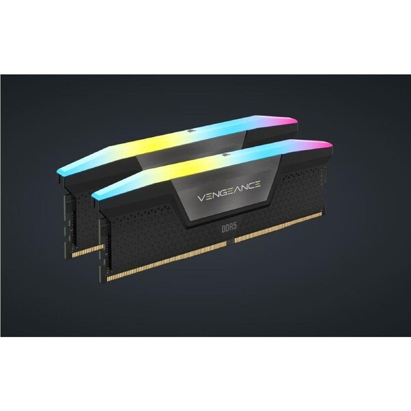 Corsair Vengeance 32GB (2x16GB) DDR5 DRAM 6400MT/s C36 Memory Kit Black PC5-51200 (DDR5-6400 ...