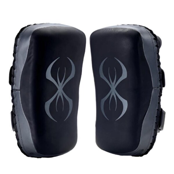 Taipan Thai Kick Pads - Black | Woolworths