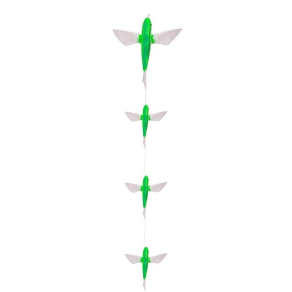 Sea Pro Daisy Chain 4 Bird Fishing Teaser 26x30cm Green 1 Large & 3 ...