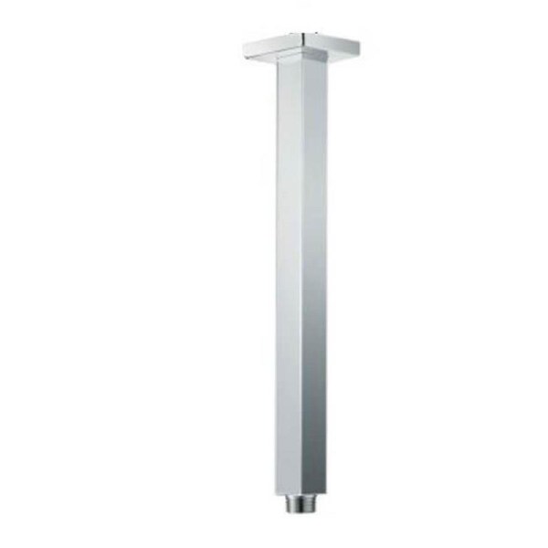 VALE 200mm Ceiling Mounted Square Shower Arm - Chrome | Woolworths