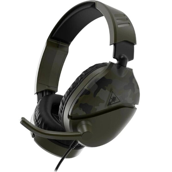 Turtle Beach Recon 70 Wired Gaming Headset Headphones Microphone Camo ...