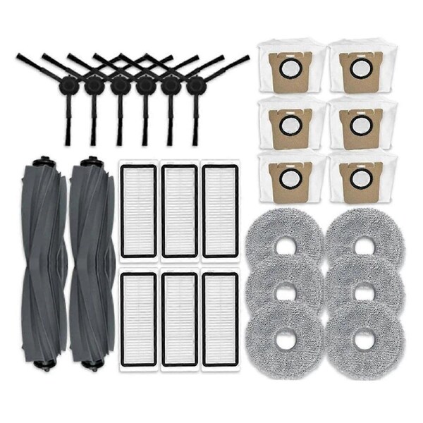 For L20 Ultra / L30 Ultra / X20 Pro Robot Vacuum Parts Main Side Brush ...