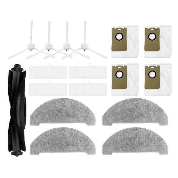 For Miwhole M8 Pro Robot Vacuum Replacement Parts Main Side Brush HEPA ...