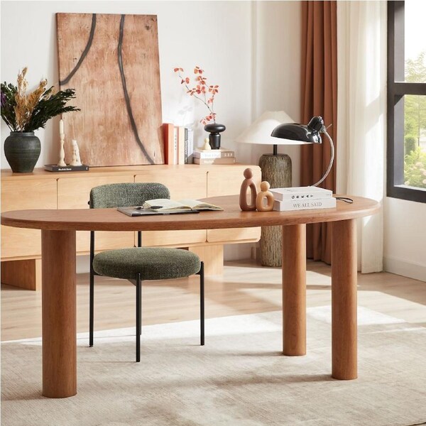 Calvin Wooden Home Office Desk | Woolworths