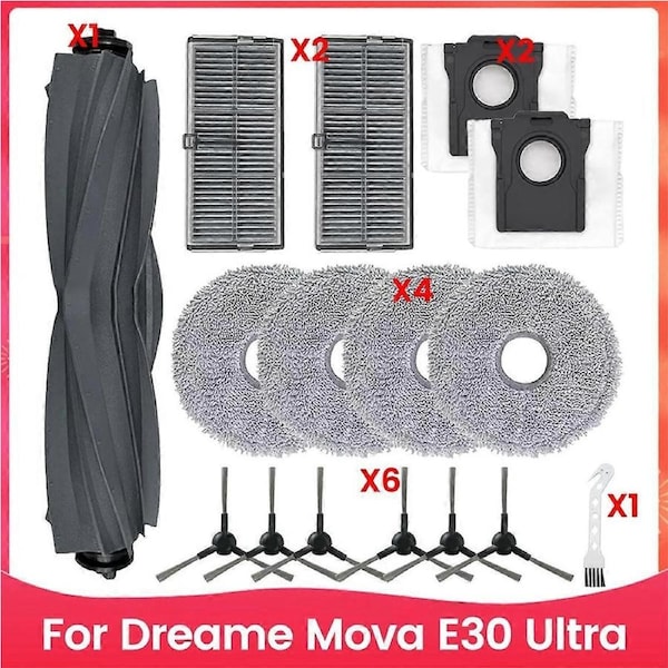 JOYBUY For E30 Ultra Robot Vacuum Cleaner Replacement Parts Main Side ...