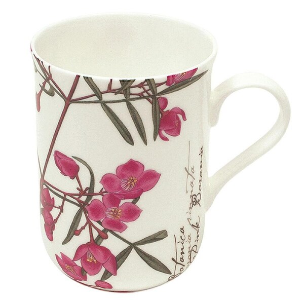 Maxwell & Williams Botanic Mug Boronia Drink/Hot/Cold 300ml Gift Boxed ...