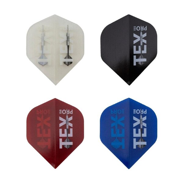 Tex Darts PRO 150 Standard Dart Board Dart Flights 4 Sets | Woolworths