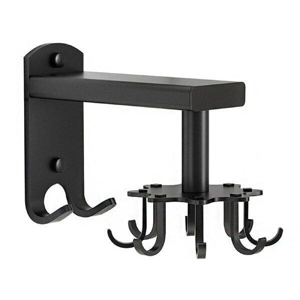 360 Rotatable Kitchen Hooks Stainless Steel Top Mounted Rotating Shelf ...