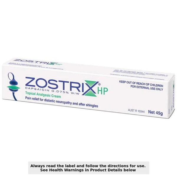 Zostrix HP Topical Analgesic Cream 45g | Woolworths