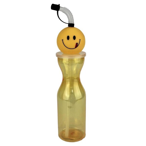Emoji Novelty Cup with Straw | Woolworths