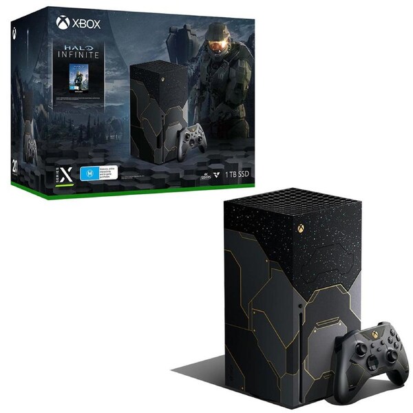 Xbox Series X Halo Infinite Limited Edition Console | Woolworths