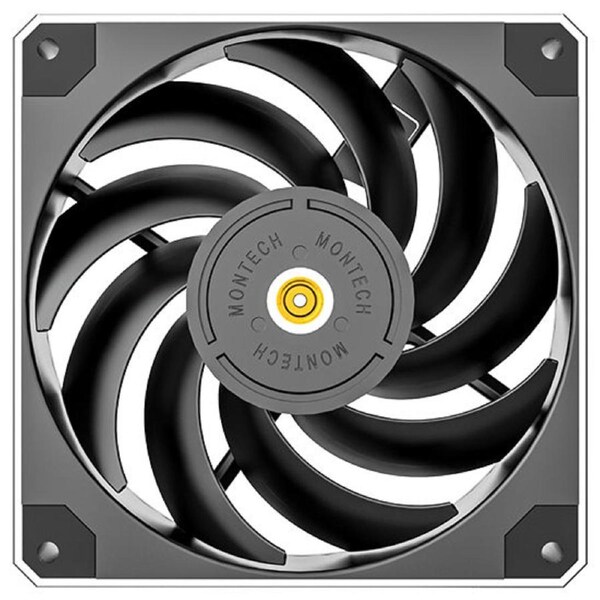 Montech METAL PWM 120mm Fan Black | Woolworths