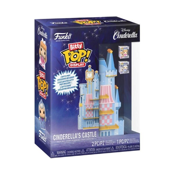 Disney Cinderella's Castle Funko Bitty POP! Vinyl Showcase | Woolworths