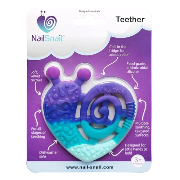 Nail Snail Bold Baby Teether Single | Woolworths