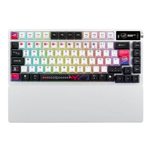 Asus ROG Azoth X Snow Switch Wireless Gaming Keyboard | Woolworths