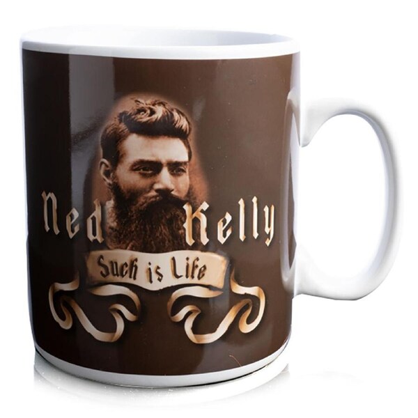 Outback Mates Giant Mug Featuring Bushranger Ned Coffee Mug Classic ...