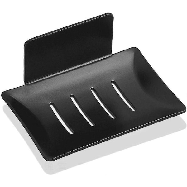 (NEWW)Lancher 2-Pack Soap Rack Adhesive Soap Dish (No Dirlling Required ...