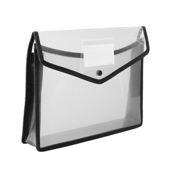 JOYBUY Transparent A4 File Bag with Card Slot | Woolworths