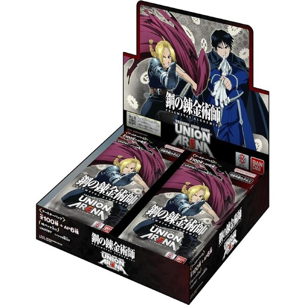 Union Arena TCG Sword Fullmetal Alchemist UA37BT Japanese Booster Box ...
