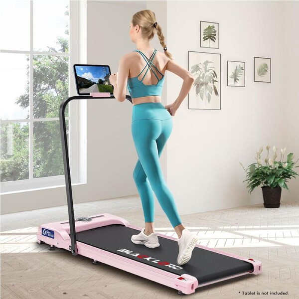 BLACK LORD Treadmill Electric Walking Pad Folding Fitness Machine Home ...
