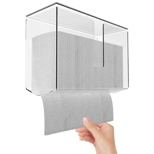 Tissue donor, acrylic tissue box holder clear with dustproof lid large ...