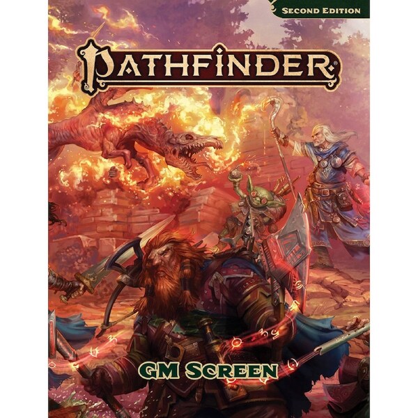 Pathfinder Second Edition - Remaster: Core GM Screen | Woolworths