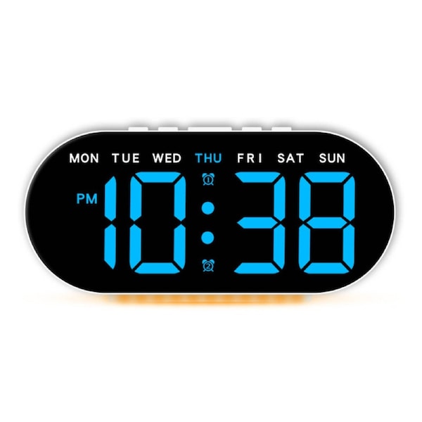 GH9003 Multifunctional LED Digital Clock Temperature Display Ambient ...