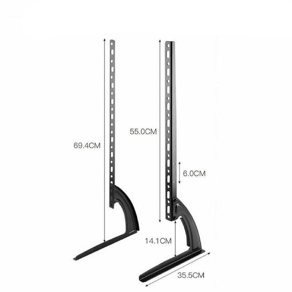 Universal Table Top Stand Legs Pedestal Bracket Mount Base For 14 To ...