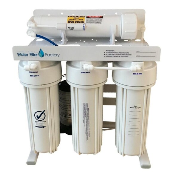 Aquarium Reverse Osmosis Water Filters Fish 150GPD RO DI Filter + Pump ...