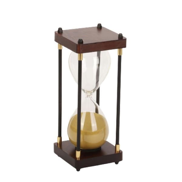 Large Hourglass Sand Timer Decorative Vintage Glass Clock Sand Glass 60 ...