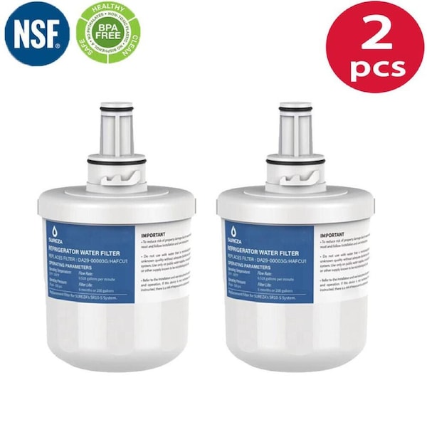 Samsung DA29-00003F Compatible Fridge Water Filters - 2 Pack for ...