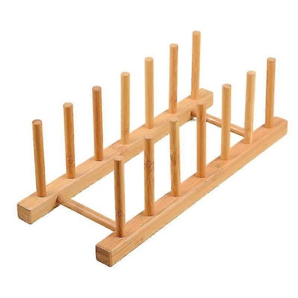 JOYBUY Auspicious-bamboo Storage Rack, Kitchen Storage Dish Drainer ...